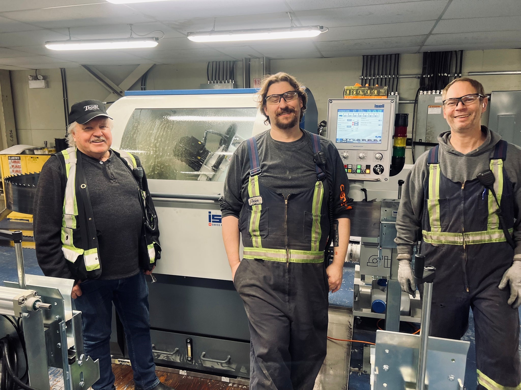 Iseli machines comissioned at Interfor Adams Lake BC – Thode Australia